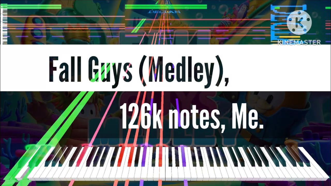 [Black Midi] Fall Guys (Medley), 126k notes, Me. - YouTube