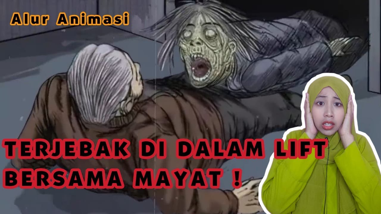 TERJEBAK DI DALAM LIFT BERSAMA MAYAT? | Alur Cerita Animasi oleh Cerita ...