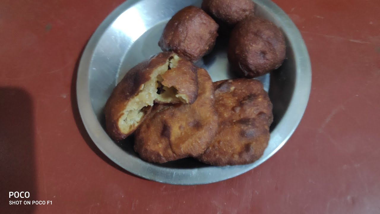 quick& easy godhuma pindi milk bellam bonda , appachi recipe - YouTube