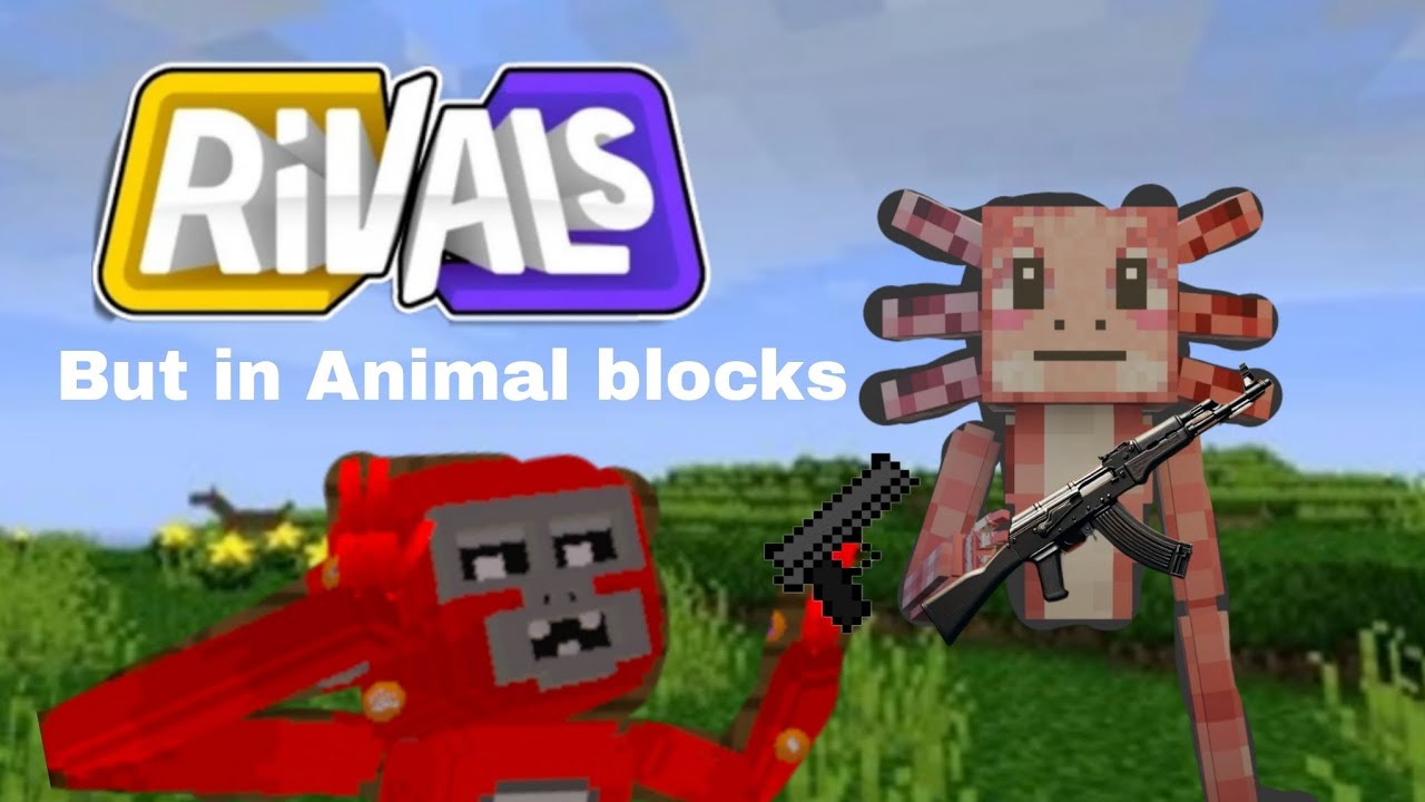Roblox RIVALS But in Animal blocks VR - YouTube