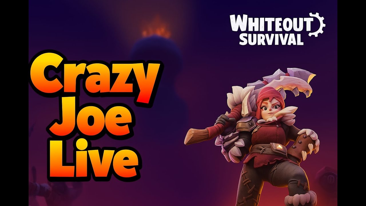 🔥 LIVE | Crazy Joe Showdown in Whiteout Survival ⚔ | Epic Battles ...
