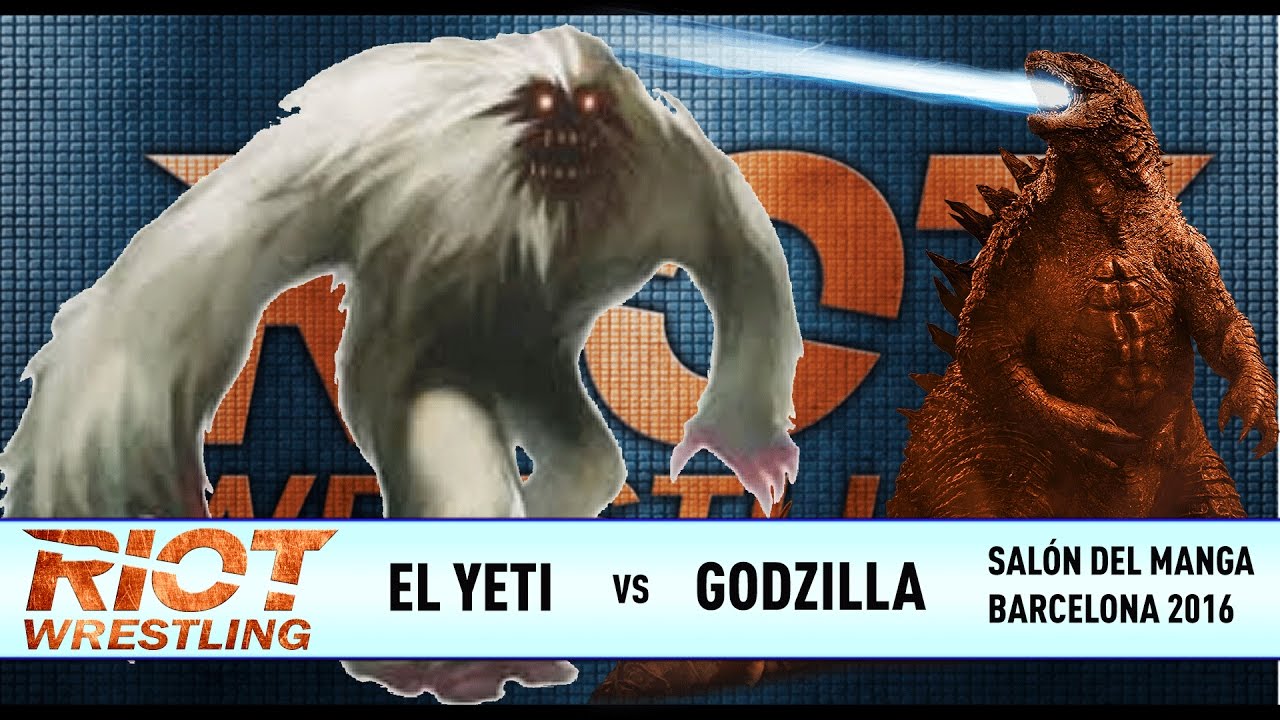 GODZILLA vs EL YETI | LUCHA LIBRE en XXII Salón del Manga Barcelona ...