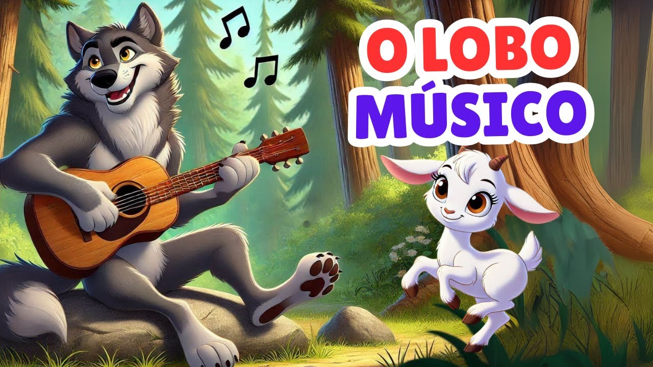 O Lobo Músico | Historinha Infantil - YouTube