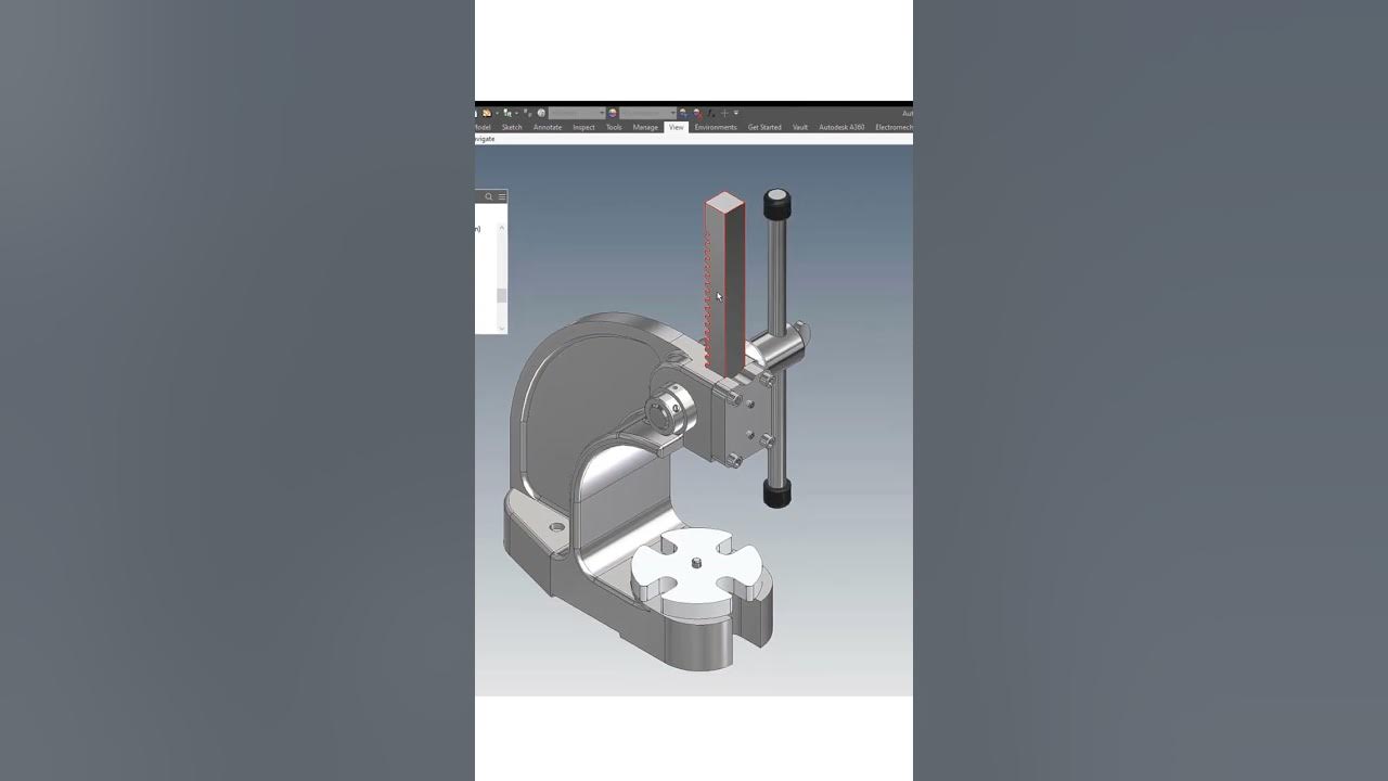 How to apply #translation constraint command & #drive constraint || #autodesk Inventor - YouTube
