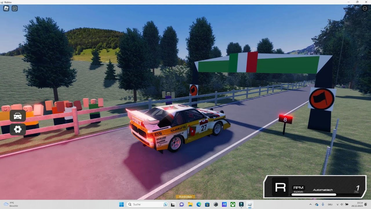 Roblox Rally Rennen - YouTube