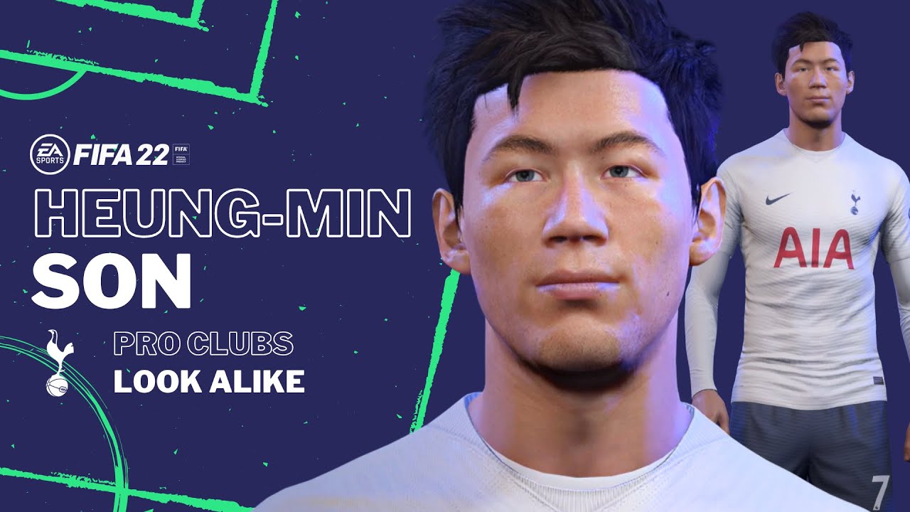 FIFA 22 - HEUNG-MIN SON Pro Clubs Look alike Build | Tottenham Spurs ...
