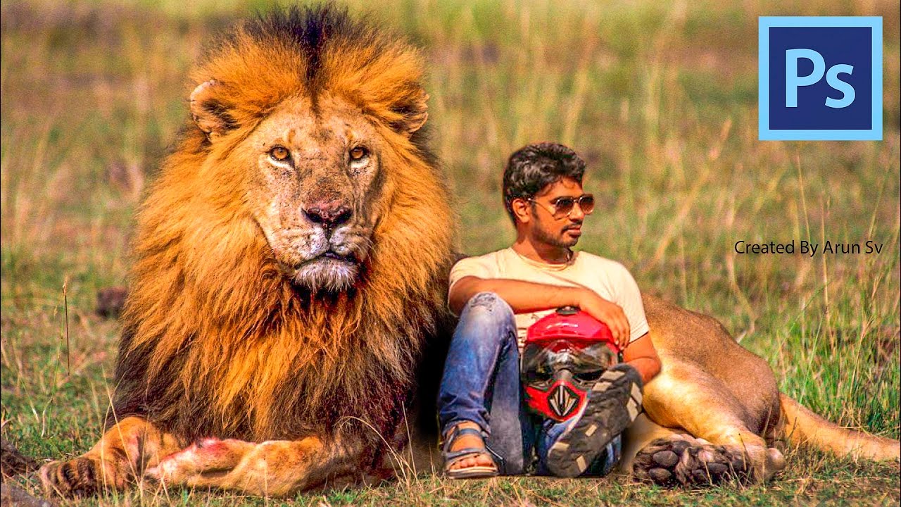 Photoshop Manipulation Tutorial #1 | Changing Background - YouTube