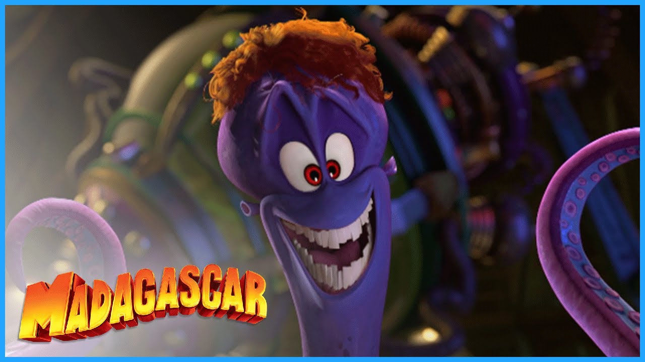 Surprise! It's Dave 🐙 | Penguins of Madagascar | Animated Cartoons For ...