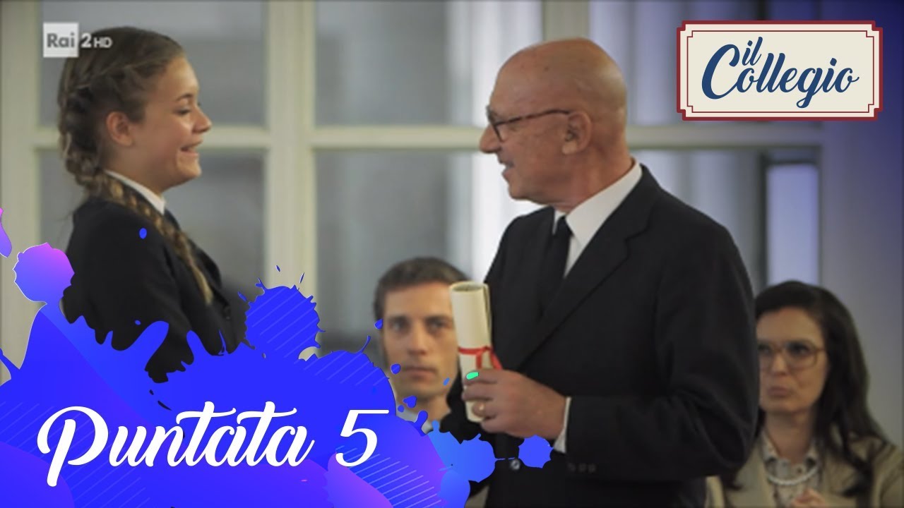 La consegna dei diplomi - Quinta puntata - Il Collegio 3 - YouTube