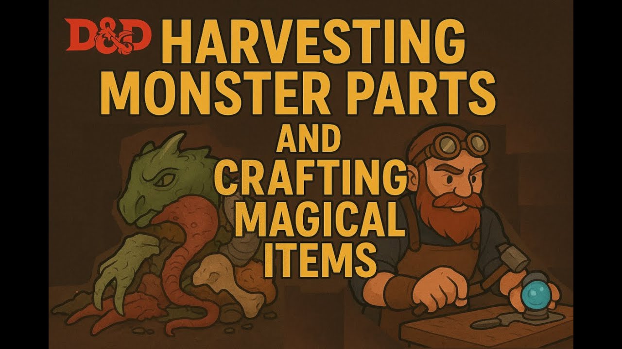 DnD Monster Harvesting and Magic Item Crafting Tips. - YouTube