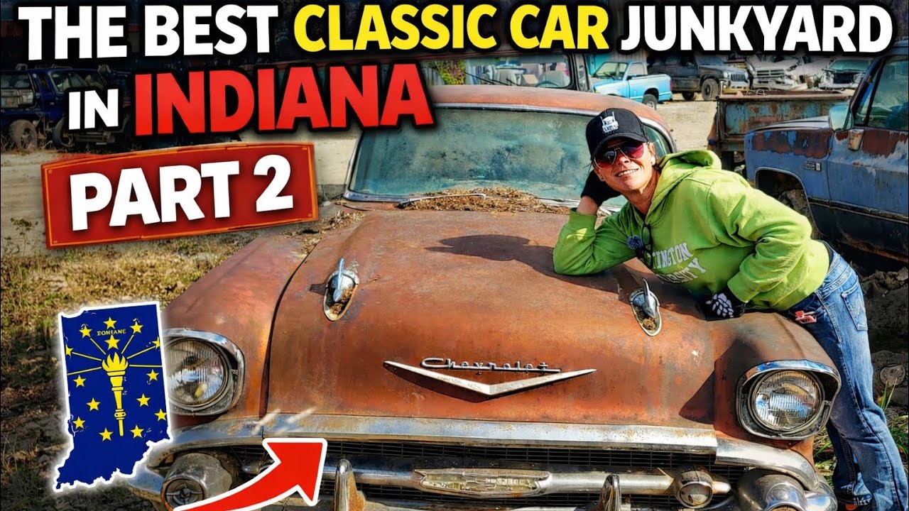 Best classic car junkyard in Indiana.With an all access pass this time ...