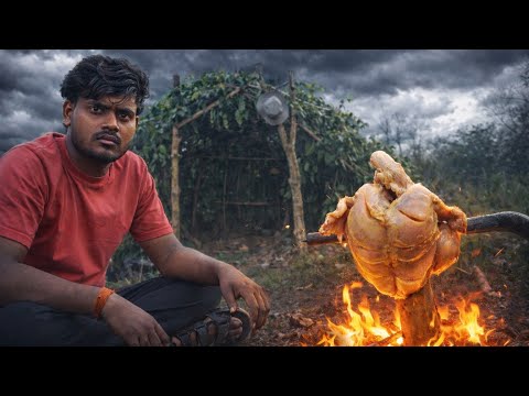 Jungle Survival 🔥 Jinda Rahne Ke Liye Chicken apakaya.