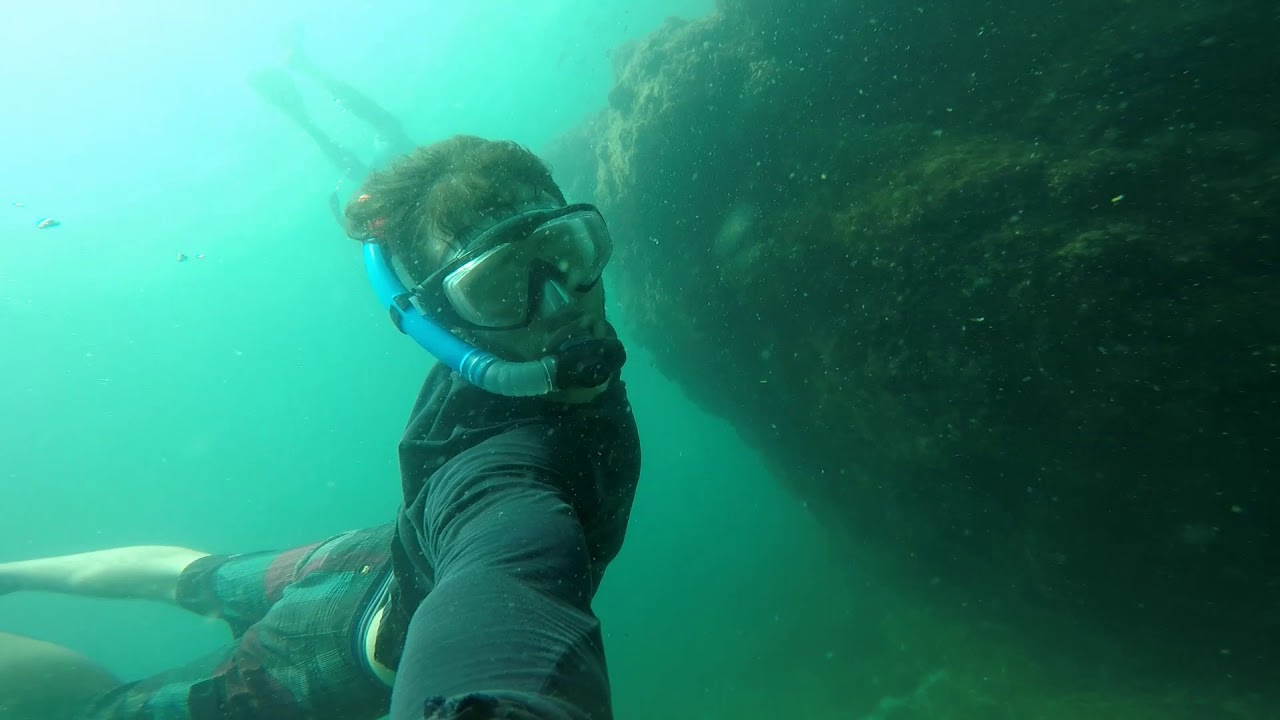 Snorkel en isla salango ecuador - YouTube
