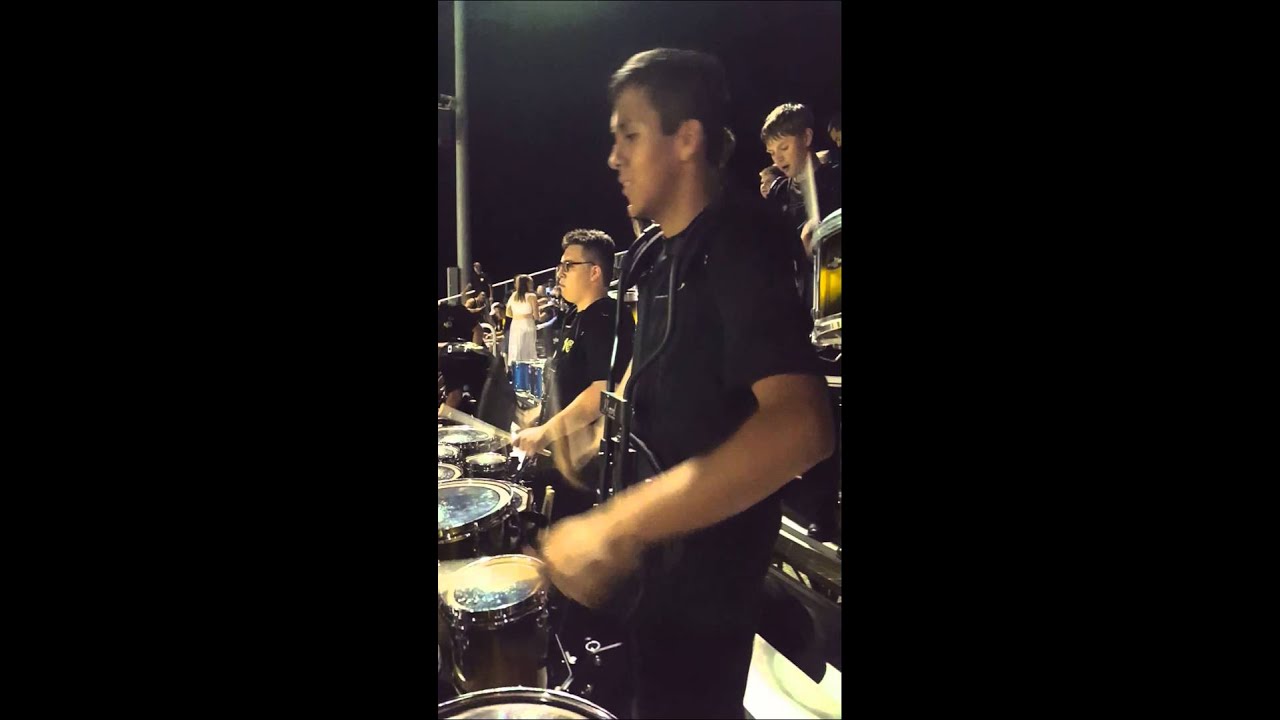 Verrado High School band at a football 2015 game part 1 - YouTube
