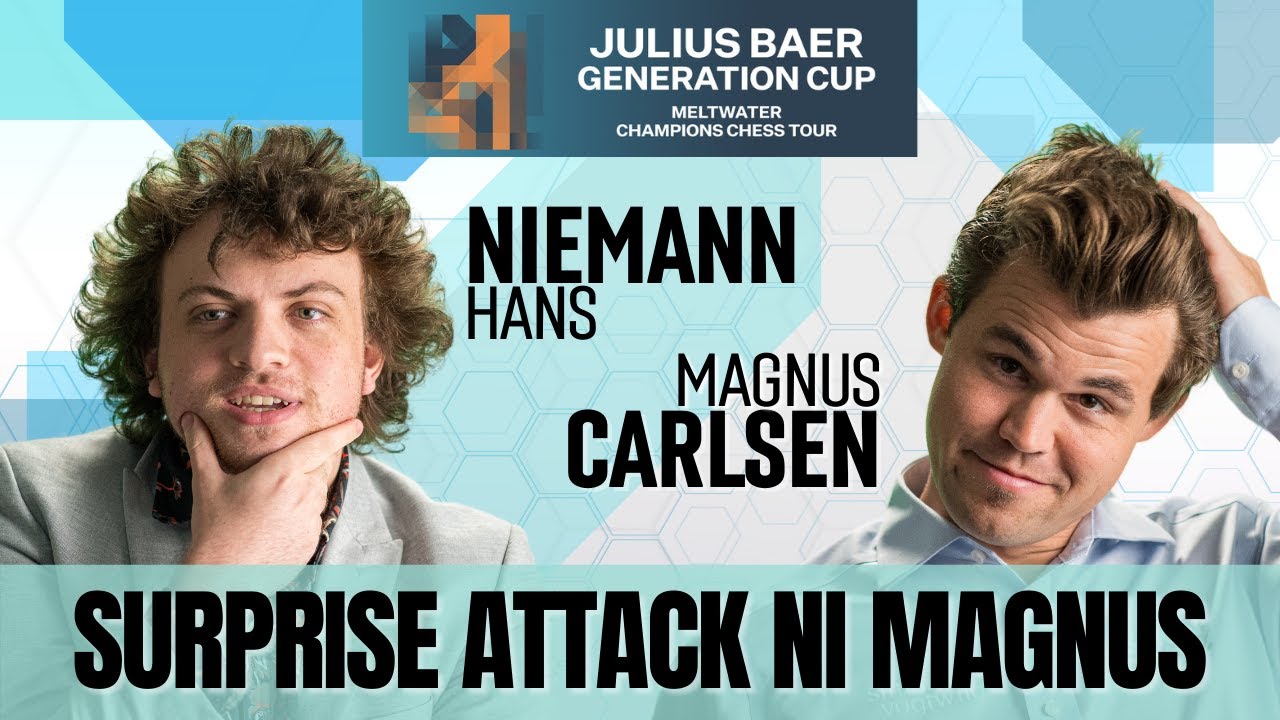 MAGNUS MAY SURPRISE ATTACK PARA KAY NIEMANN! | CHESS DRAMA PART 2 - YouTube