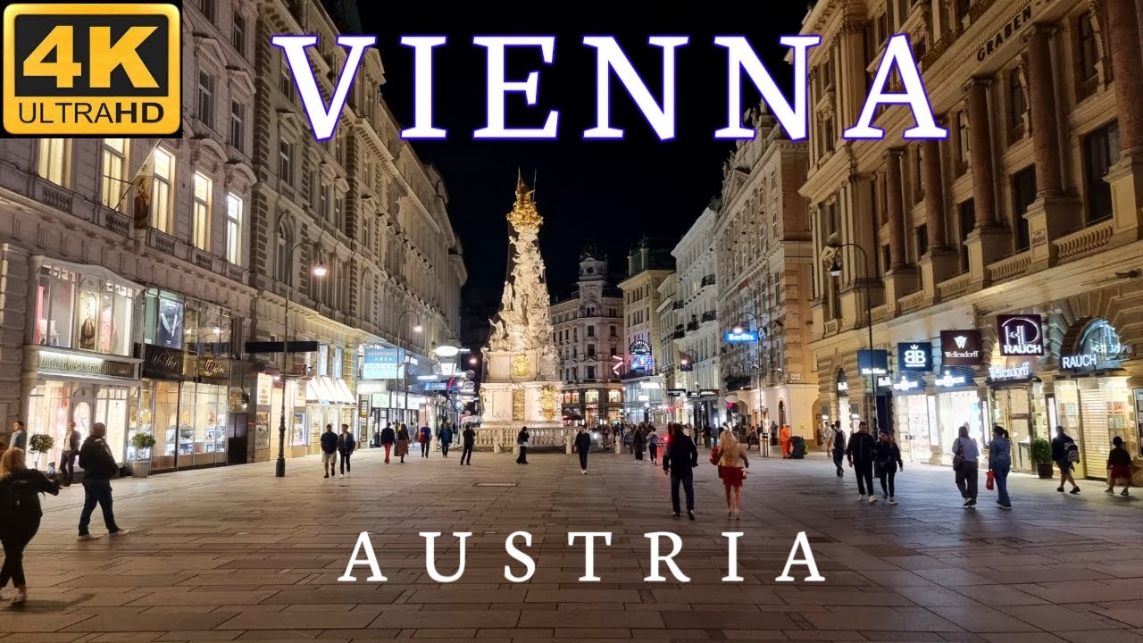 Vienna Austria - September Evening Walking Tour 4K UHD - YouTube