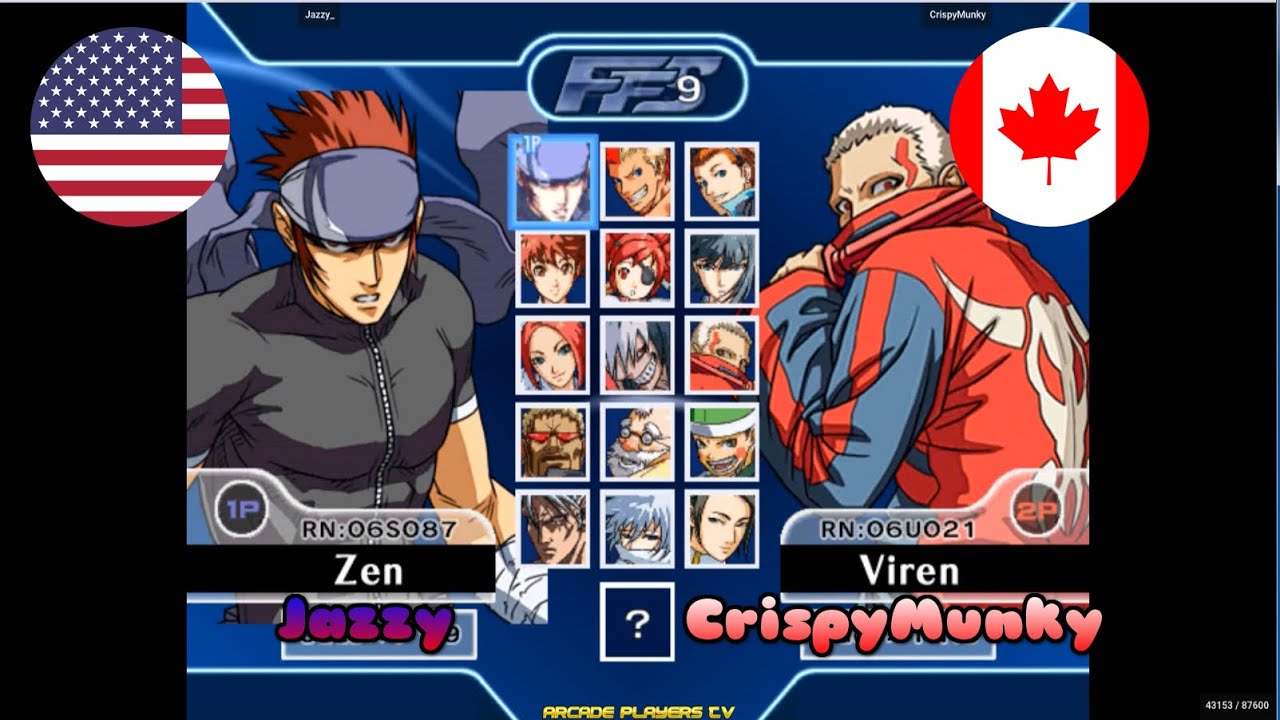 The Rumble Fish 2 Jazzy (Usa) vs CrispyMunky (Canada) rumblef2 - YouTube