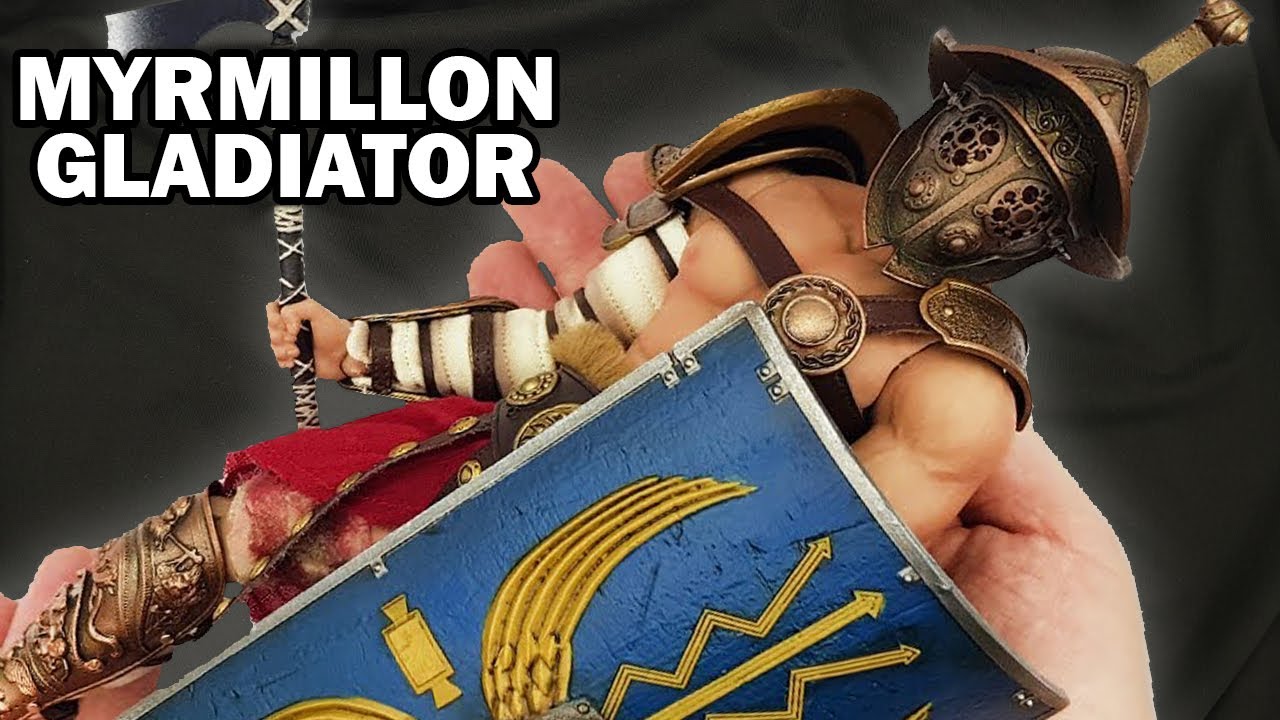 Ancient Roman Gladiator - limited edition action figure - YouTube