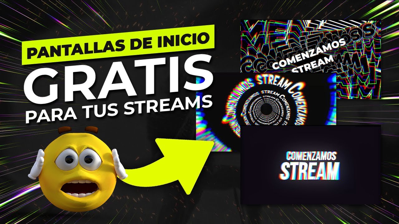 🔥 NECESITAS este OVERLAY de Inicio en tu STREAM! 🔥 (TEMPLATE GRATIS ...