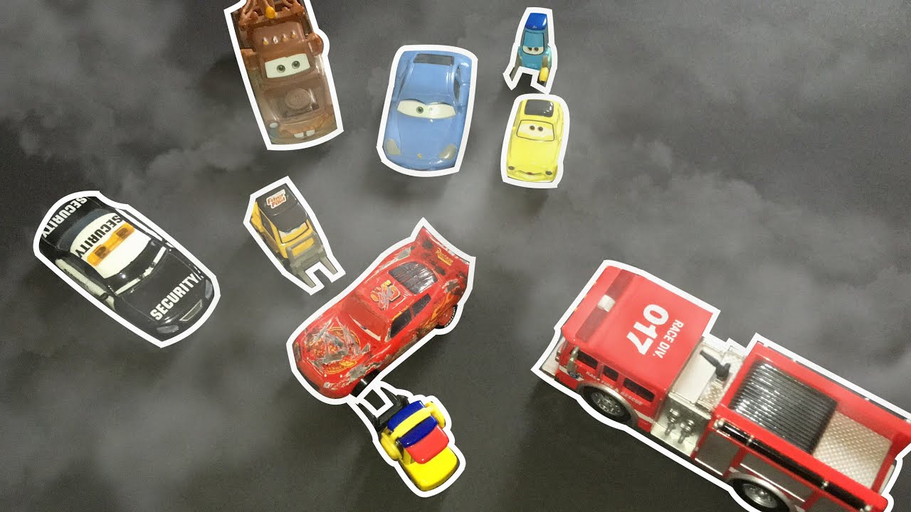 Cars 3 - Lightning McQueen‘s Crash Remake/Recreation - YouTube