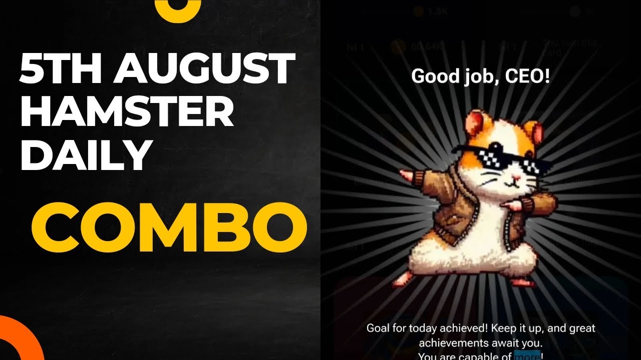 5th August Hamster Kombat Daily combo | Daily combo . - YouTube