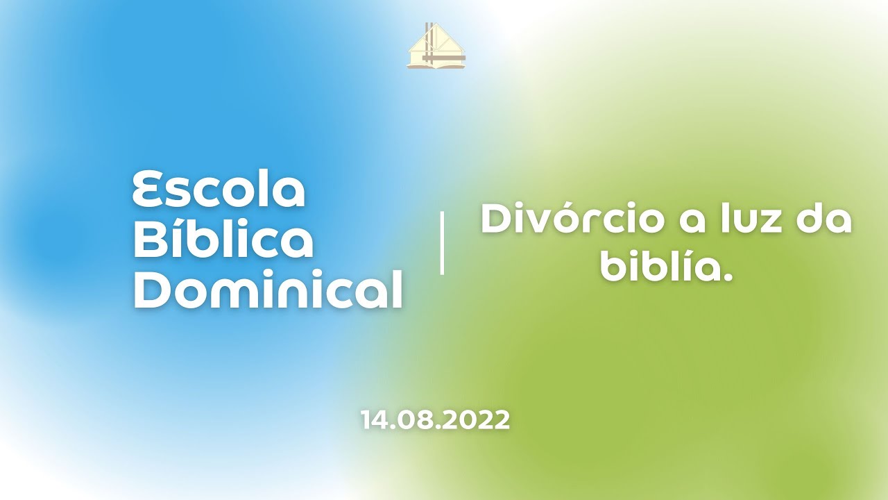 IBBJ | EBD | 14/08/2022 | O divórsio a luz da Bíblia - YouTube