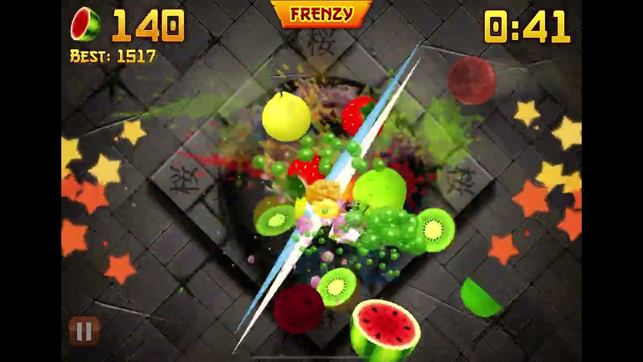 [Apple Arcade] Fruit Ninja Classic+ - Frenzy Banana - YouTube