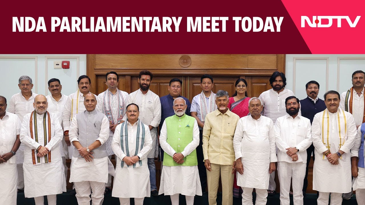 NDA Meet | PM Modi To Address All NDA MPs In The NDA Parliamentary ...