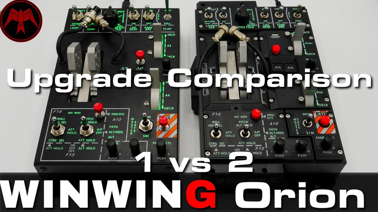 WinWing Orion 2 Upgrade Overview / Comparison - YouTube