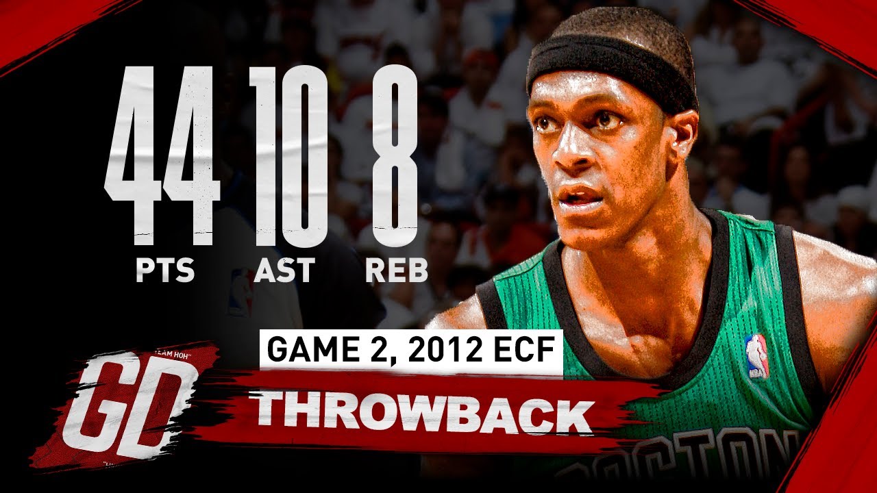 When Rajon Rondo EXPLODED Heat SuperTeam 🔥 44 Points in Game 2 | 2012 ...