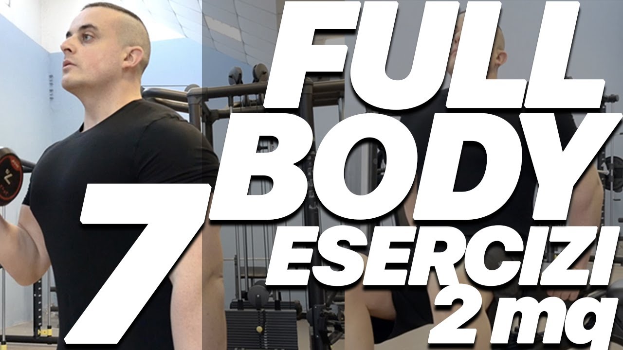Scheda Massa Full Body con 2 Manubri a Casa SENZA Panca: 7 Esercizi ...
