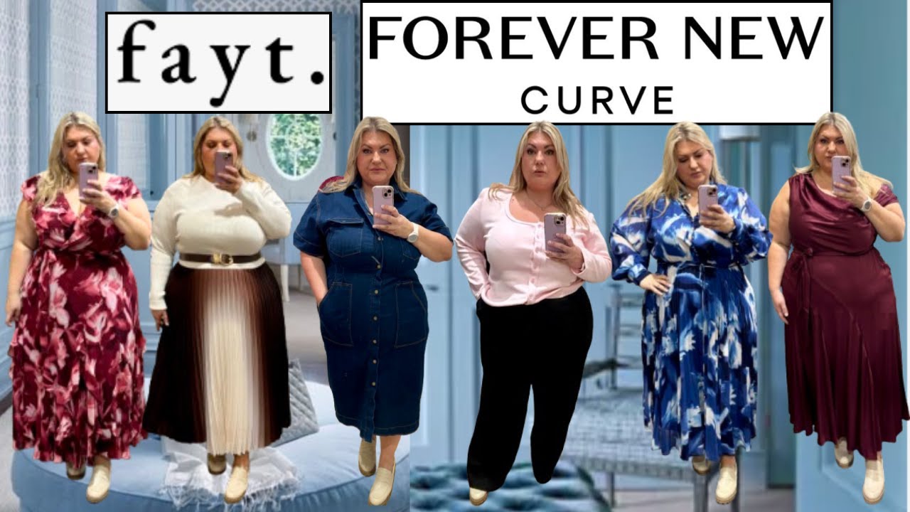 FAYT & Forever New Curve Try On - Plus Size - YouTube