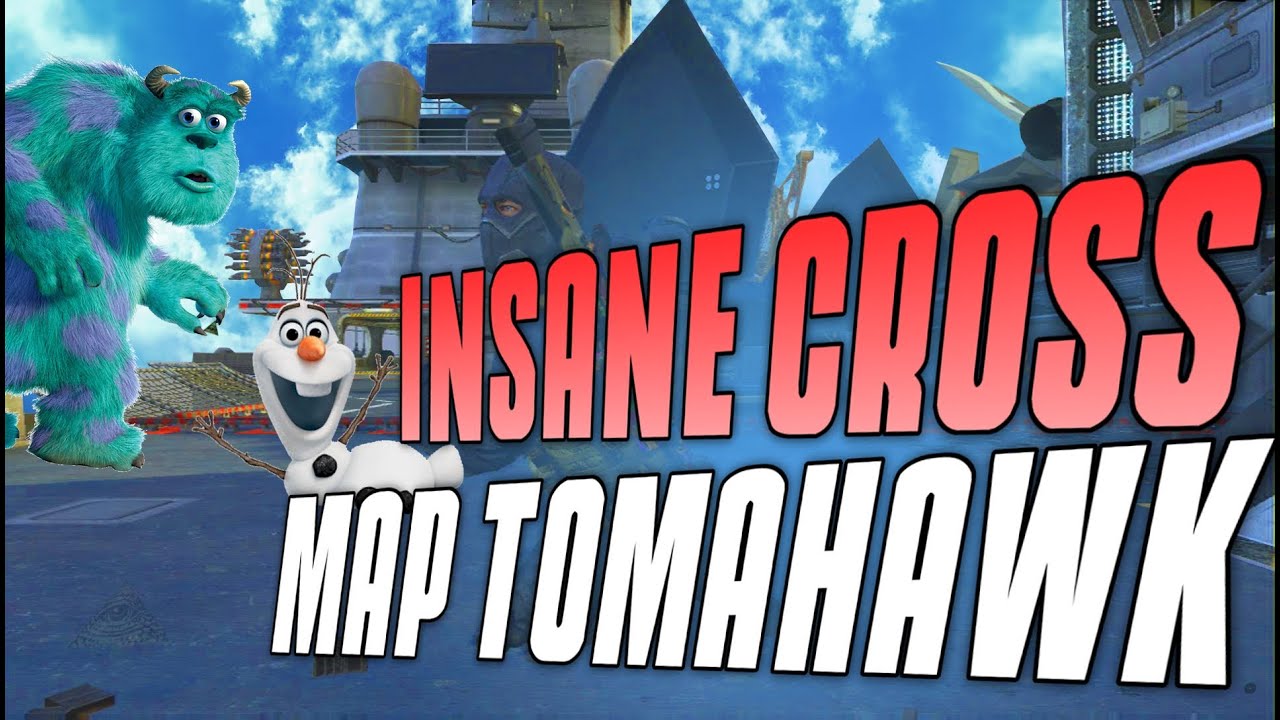 Insane cross map tomahawk on bo3 - YouTube