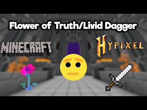 Minecraft - Hypixel Skyblock - ความลับของFlower of TruthและLivid Dagger ...
