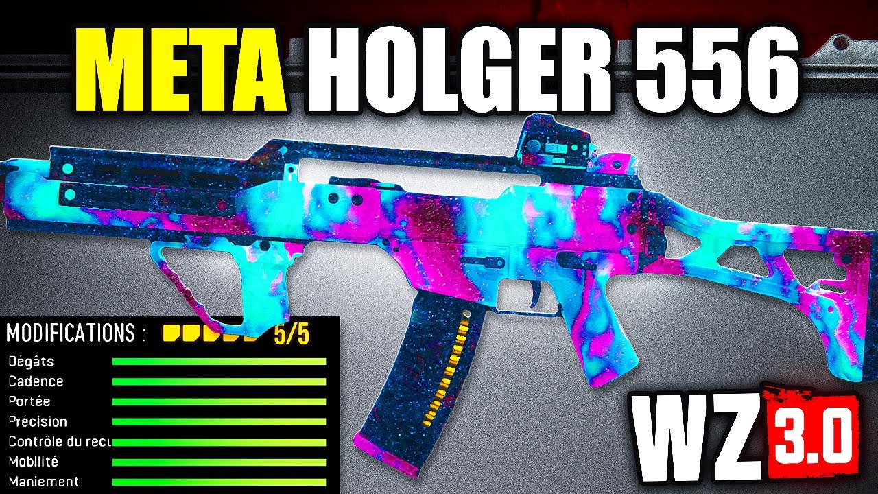 new *META HOLGER-556* sur REBIRTH ISLAND ! 👑 (HOLGER-556 Classe Setup ...