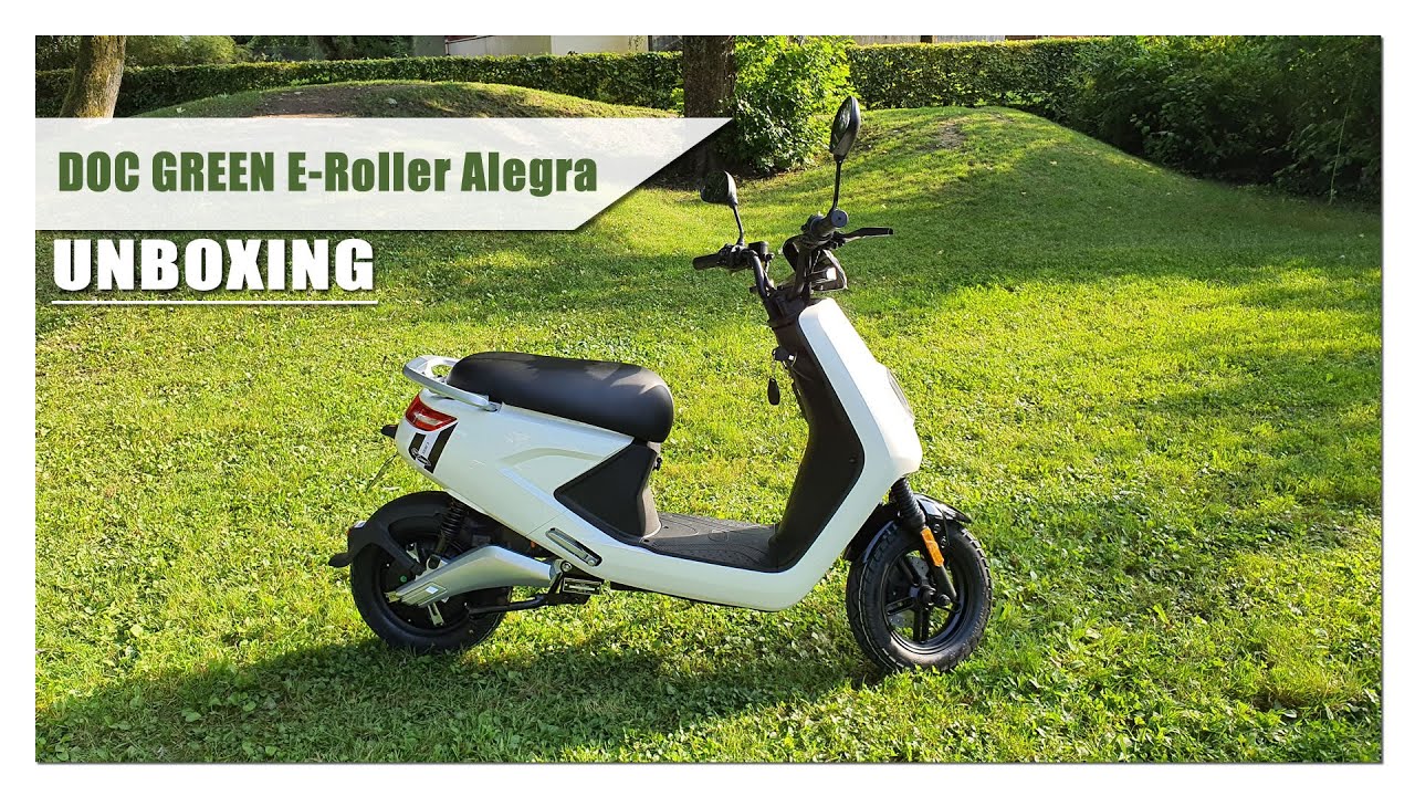 DOC GREEN E-Roller Alegra | UNBOXING - YouTube