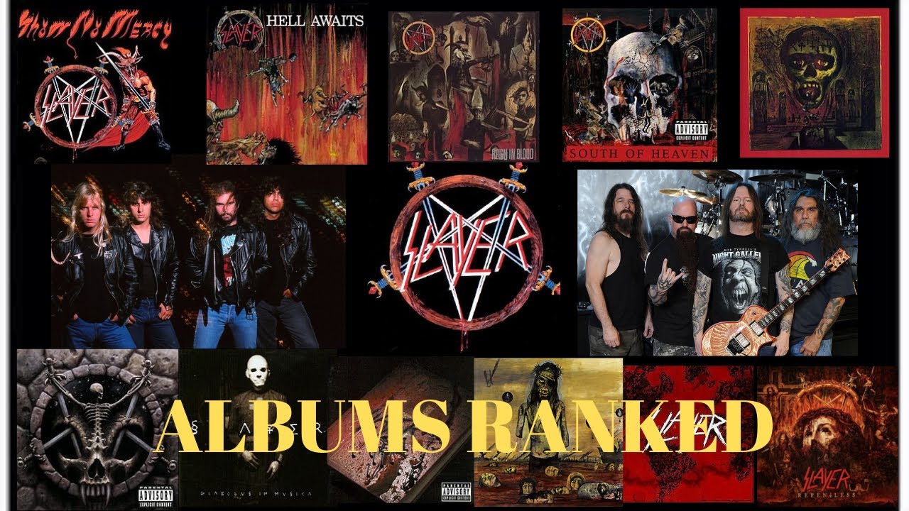 SLAYER | ALBUMS RANKED | FINAL RANKING - YouTube
