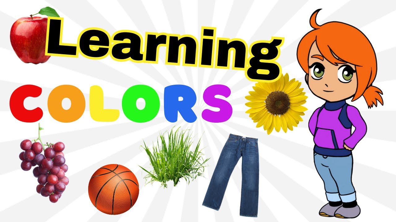 NEW! Learn Colors with Ellie |Fun Low-Stimulation Educational Video for ...