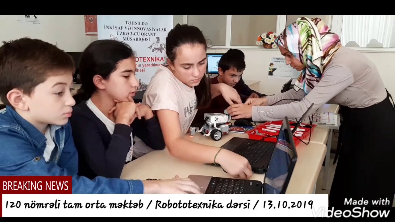 Robototexnika dərsi / 13.10.2019 - YouTube