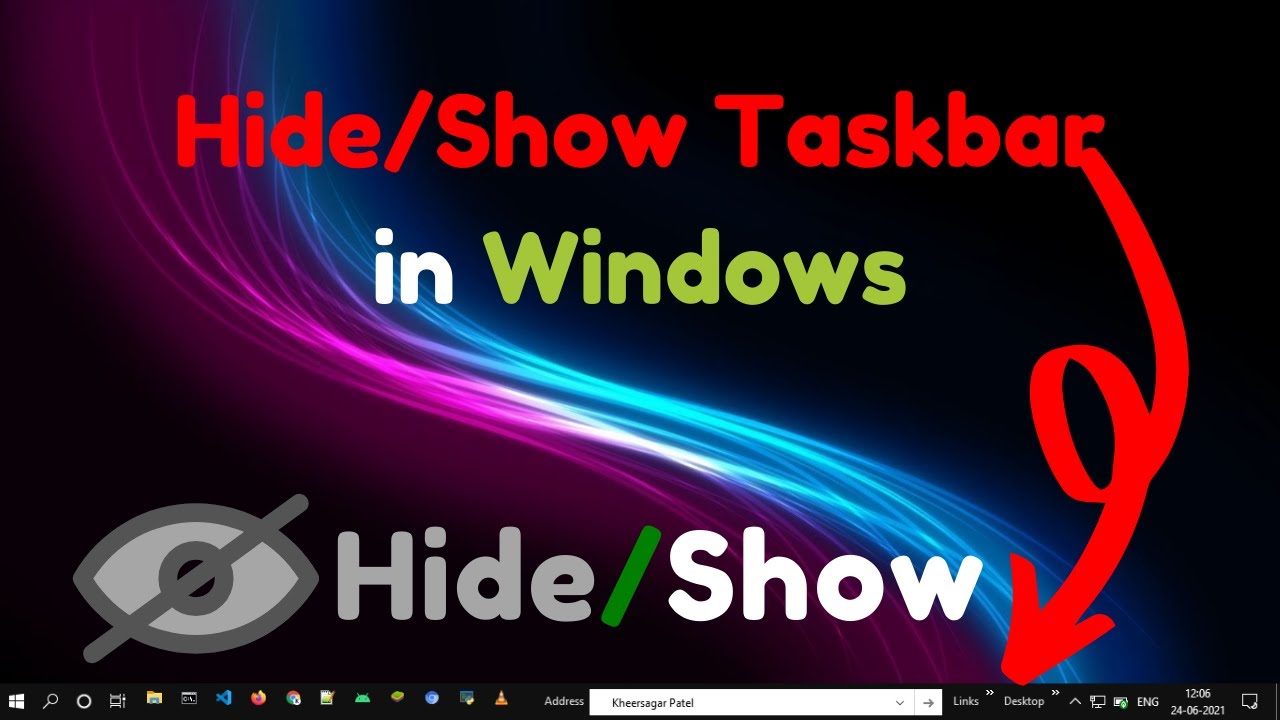 How To Hide Taskbar In Windows 10 How To Show Taskbar In Windows 10 how-to-hide-taskbar-in-windows-10-how-to-show-taskbar-in-windows-10