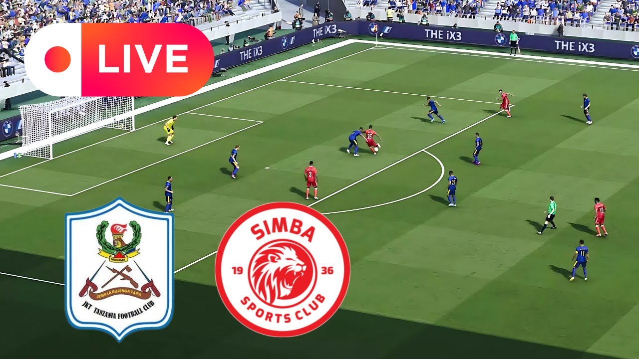 LIVE - JKT Tanzania vs Simba SC / Tanzanian Premier League 2024-25 ...