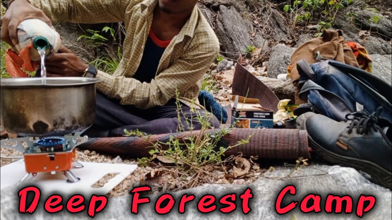 Deep Forest Camp | Nature Camping | Solo Camping In the Forest | VIJAYS ...