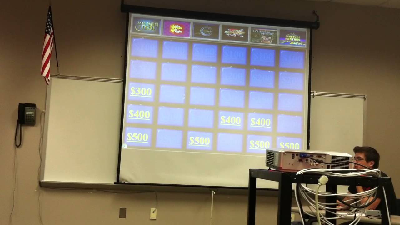 Capstone Jeopardy! - YouTube