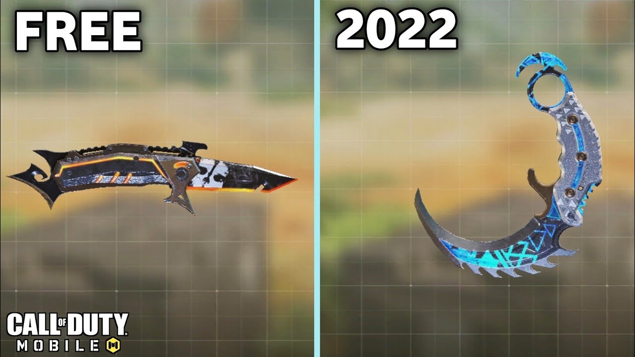 2022 Free Folding Knife & Free Karambit In COD Mobile! - YouTube