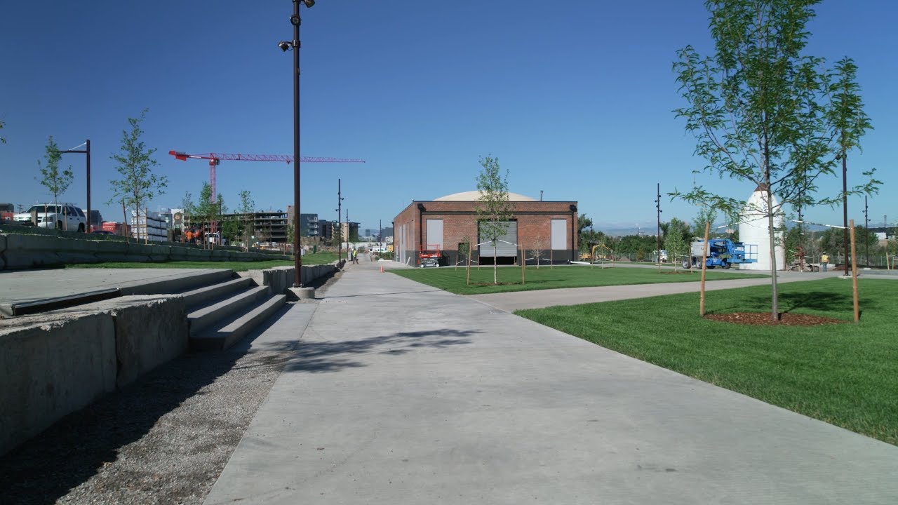 Explore Arkins Park, a new Denver park along the South Platte River ...