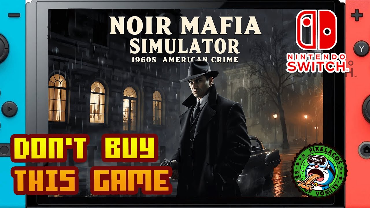 Noir Mafia Simulator: 1960s American Crime - (Nintendo Switch 1 ...