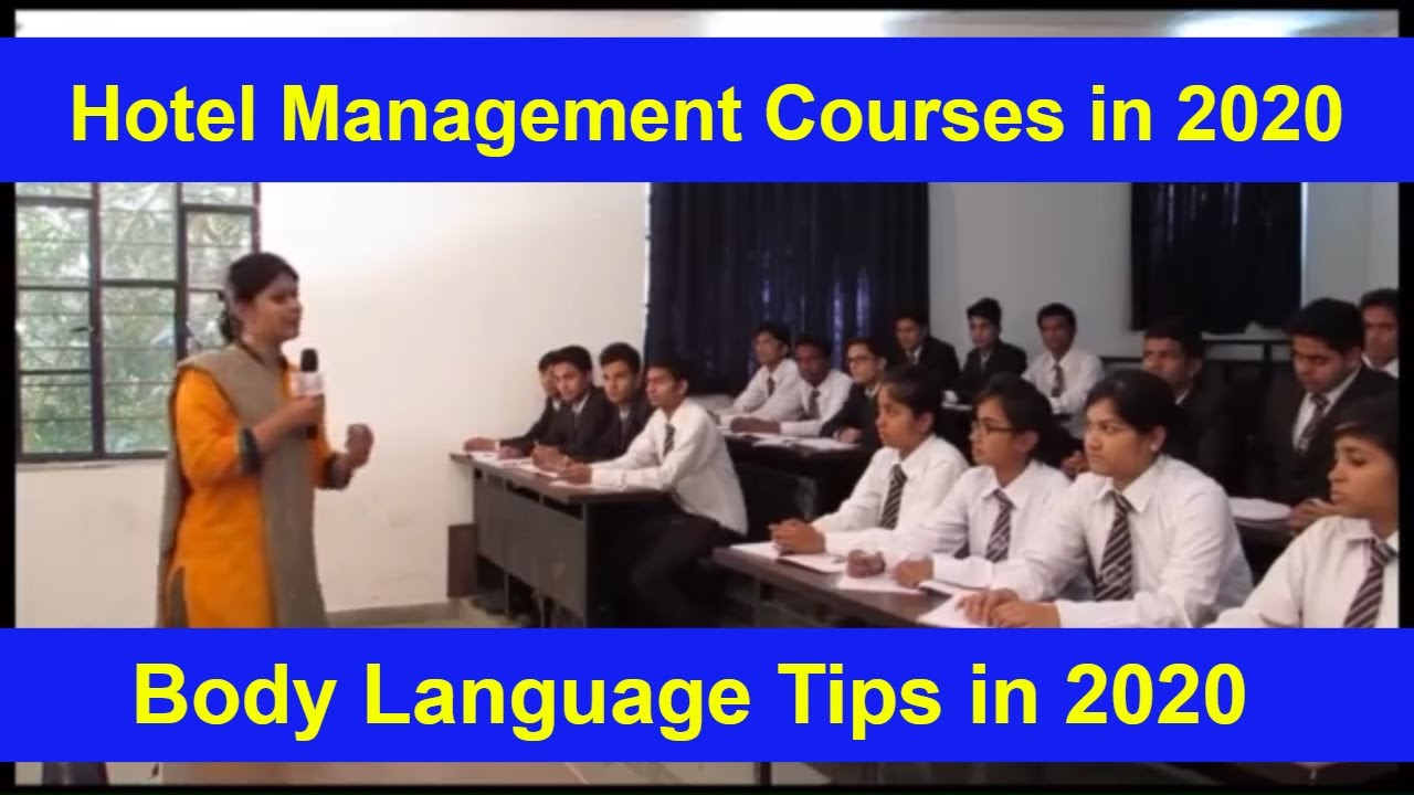 Hotel Management Courses in 2020 | Body Language Tips in 2020 | Pacific ...