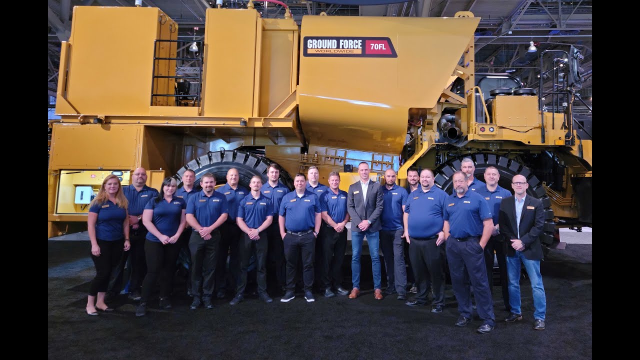 Ground Force Worldwide at MINExpo International 2021 - YouTube