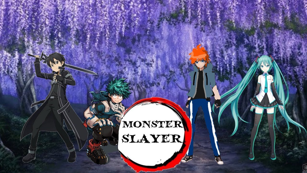 MONSTER SLAYER (DEMON SLAYER) CAST VIDEO STYLE - YouTube