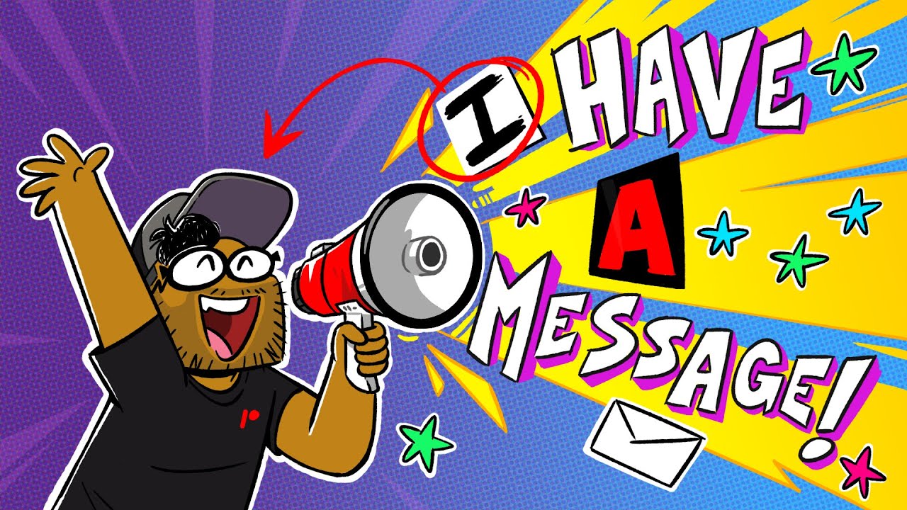 I HAVE A MESSAGE! I'm starting a... - YouTube